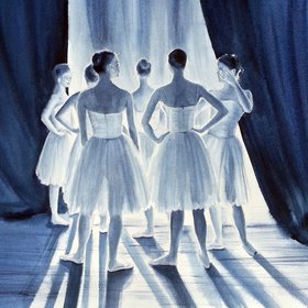 Rocks & Water - watercolors paintings - summer l | Artfinder