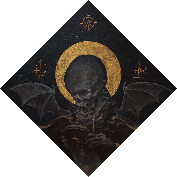 Covenant Table Icon (2016) Acrylic painting by Vladimir Chebakov ...